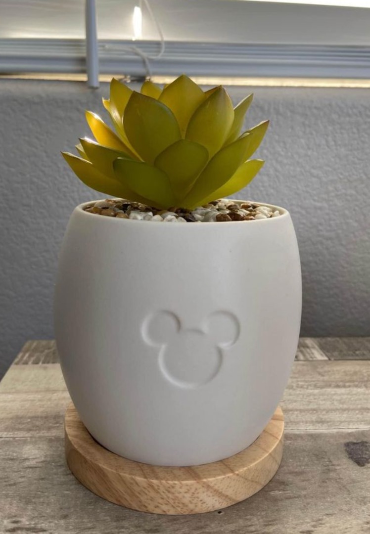 Disney Mickey Mouse Plant Pot, Furniture & Home Living, Home Decor ...