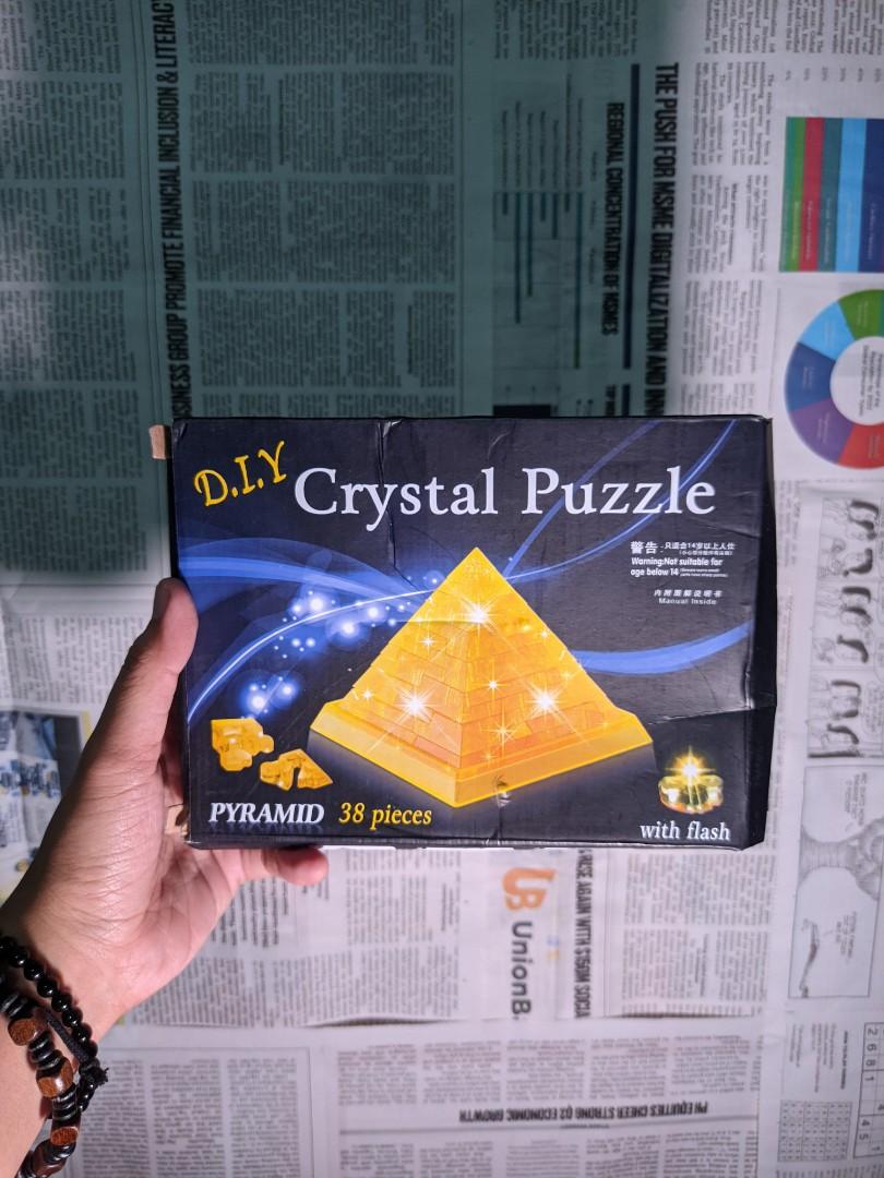 D I Y Crystal Pyramid Puzzle 38pcs Hobbies Toys Toys Games On d-i-y-crystal-pyramid-puzzle-38pcs-hobbies-toys-toys-games-on