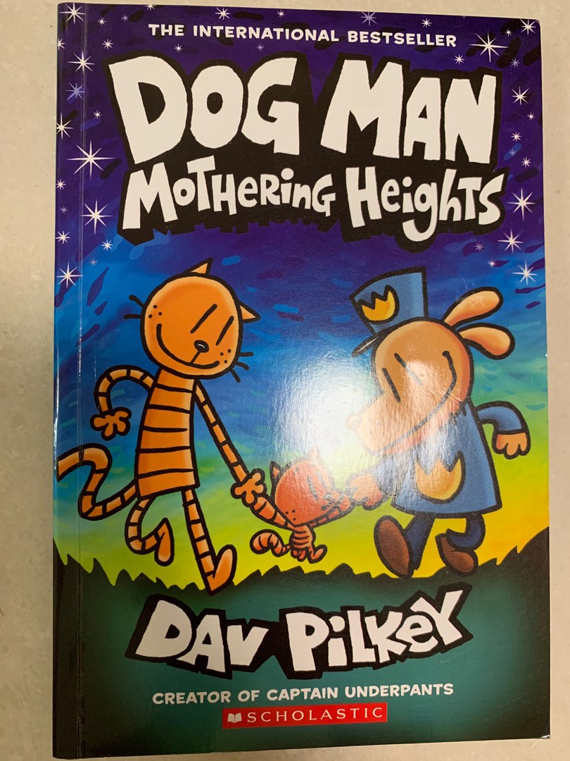 Dog Man Mothering Heights, 興趣及遊戲, 書本 & 文具, 兒童書籍 - Carousell