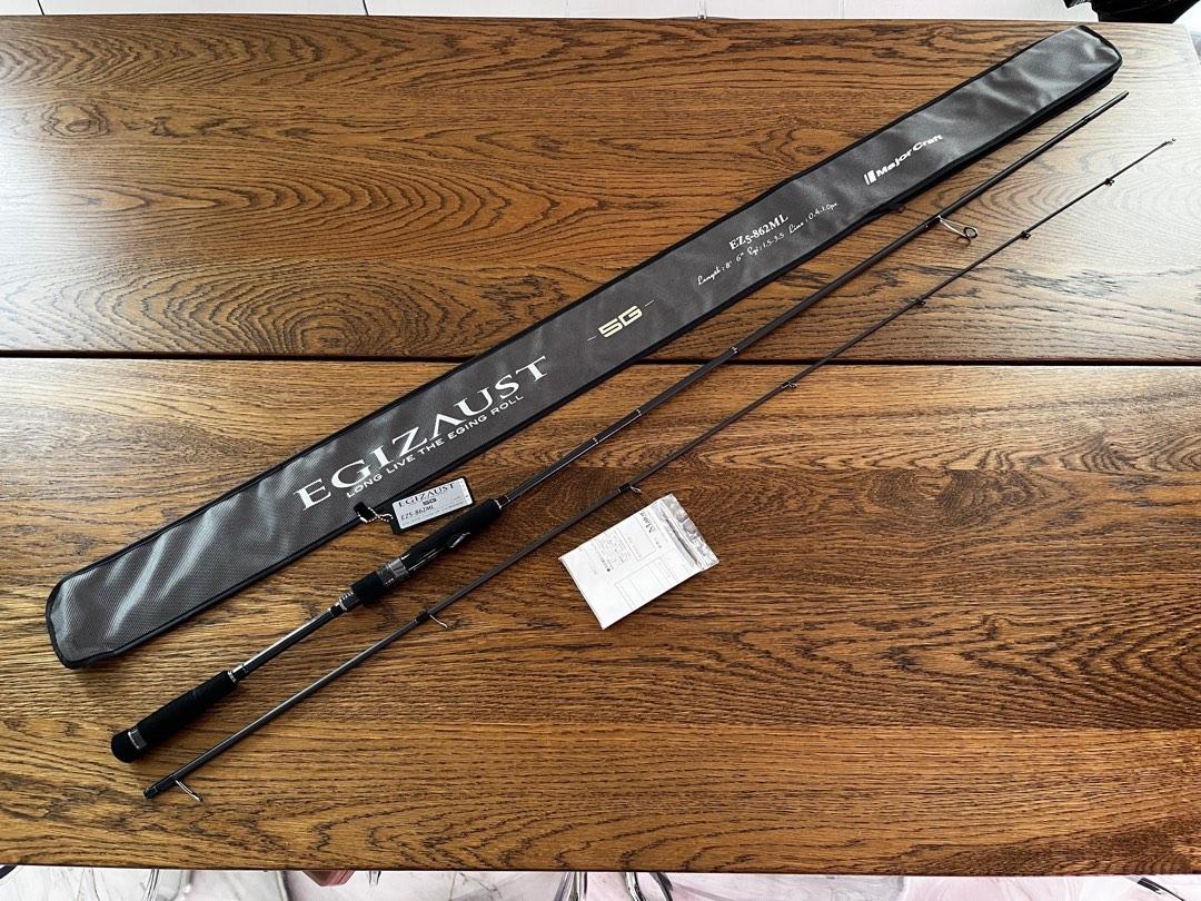 Egizaust 5G EZ5-862ML Majorcraft Eging Rod, Sports Equipment, Fishing on Carousell
