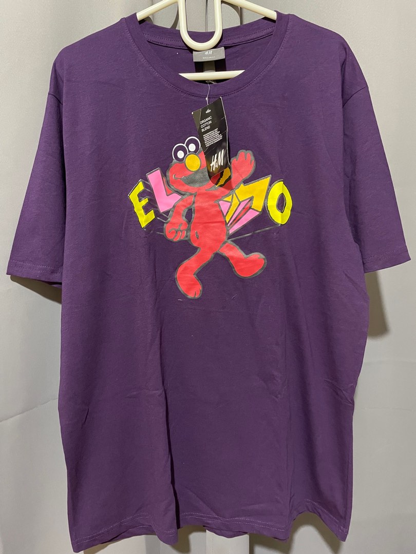 Elmo Shirt, Men's Fashion, Tops & Sets, Tshirts & Polo Shirts on Carousell