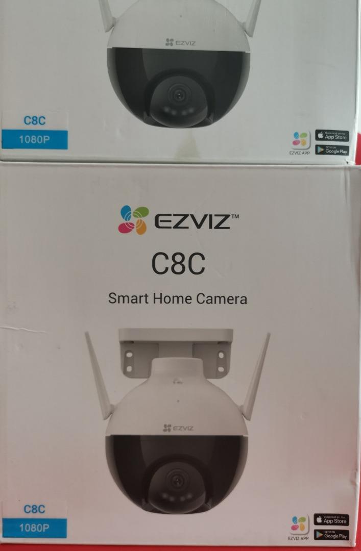 EZVIZ C8C DUAL MOTOR PTZ PAN/TILT OUTDOOR CCTV SECURITY CAMERA 1080P ...
