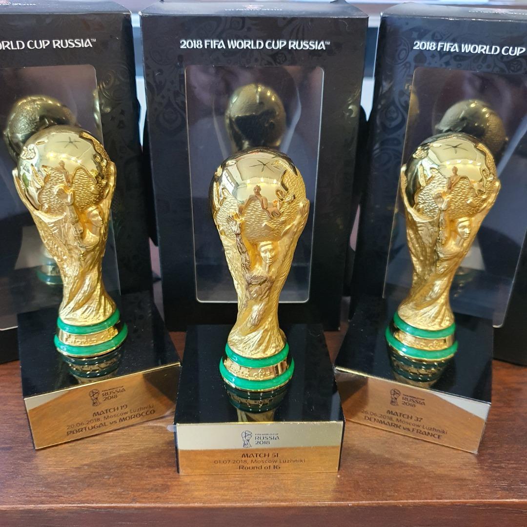 FIFA WORLD CUP trophy (3 pieces), Hobbies & Toys, Memorabilia ...