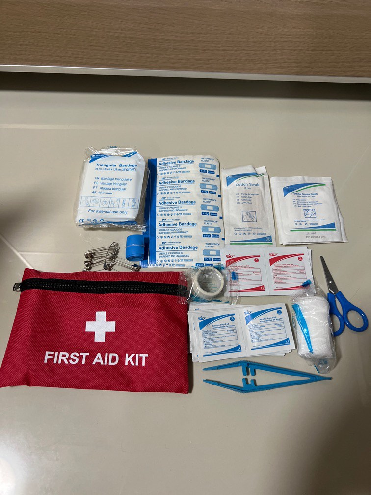 First Aid Kit, Health & Nutrition, Medical Supplies & Tools on Carousell