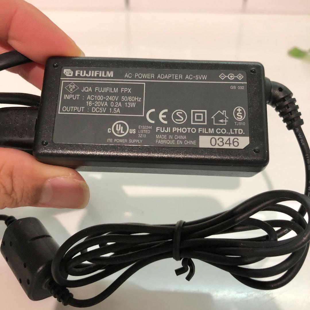 Fujifilm AC Power Adapter AC-5VW for Finepix, Photography, Photography ...