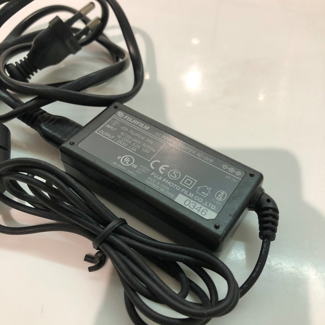 Fujifilm AC Power Adapter AC-5VW for Finepix, Photography, Photography ...