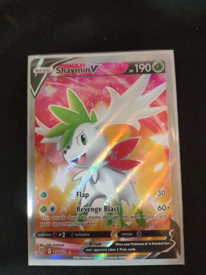 (FULL ART ULTRA RARE POKEMON CARD) Shaymin V full art ultra rare ...