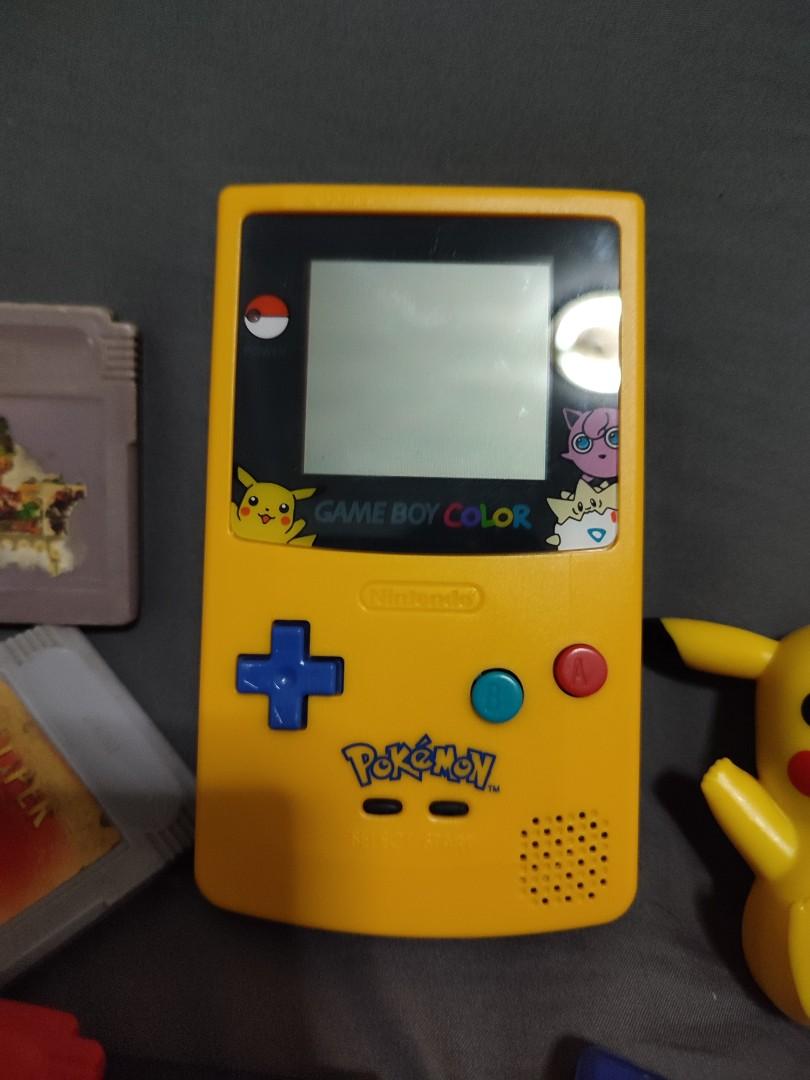Gameboy Color Yellow w/ FREE 6 bootleg games, Video Gaming, Video Game ...