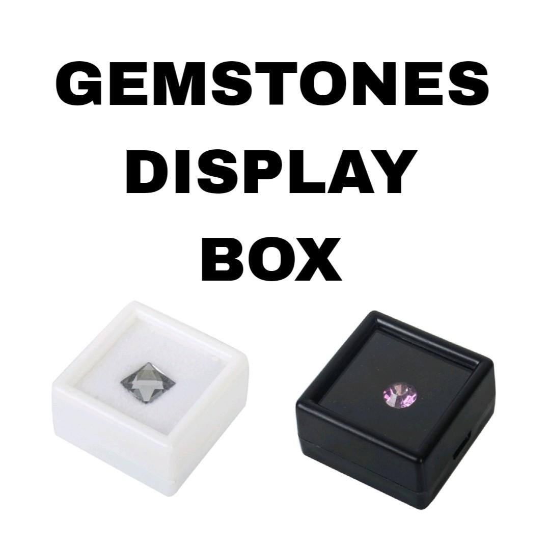 Gemstones Display Box, Women's Fashion, Jewelry & Organisers, Precious ...
