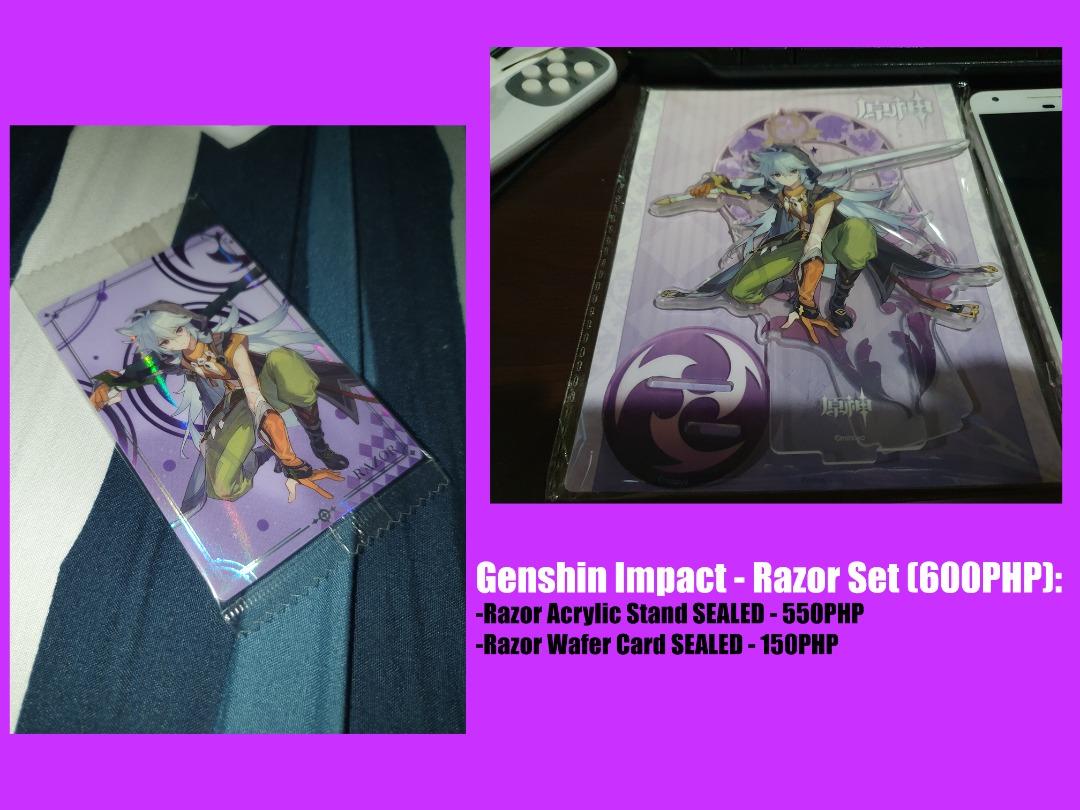 Genshin Impact - Razor Merchandise Set, Hobbies & Toys, Memorabilia ...