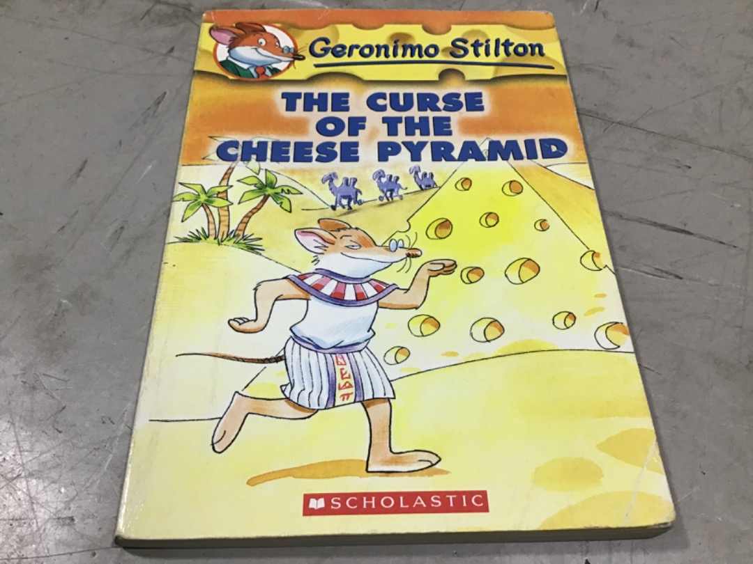 Geronimo Stilton The Curse Of The Cheese Pyramid, Hobbies & Toys, Books ...