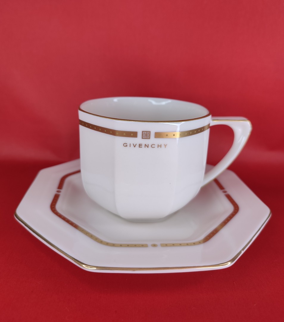 Givenchy cup and saucer, Furniture & Home Living, Kitchenware ...