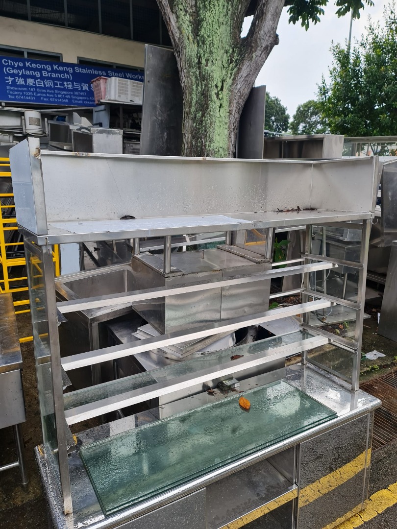 GLASS SHOWCASE, Furniture & Home Living, Kitchenware & Tableware, Food ...