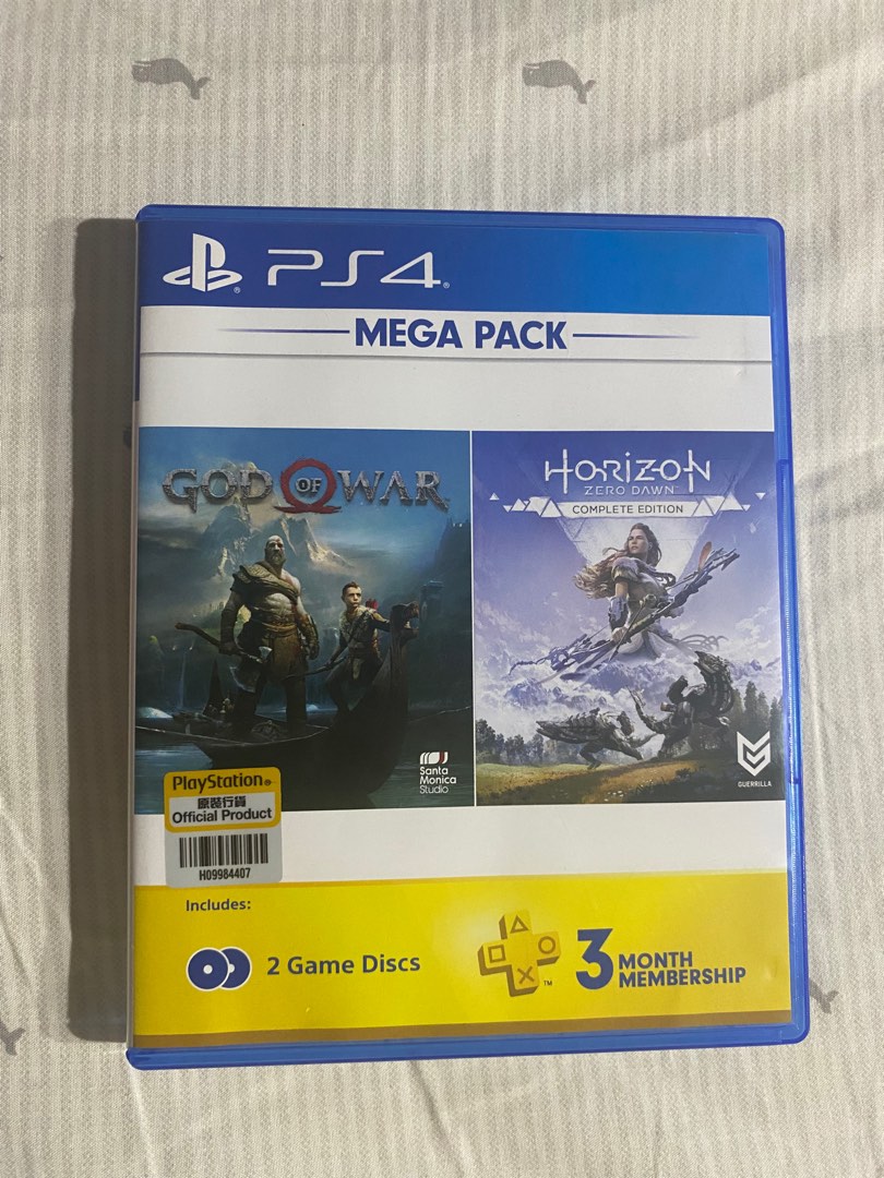 God of War 4 and Horizon PS4 Bundle (R3), Video Gaming, Video Games ...