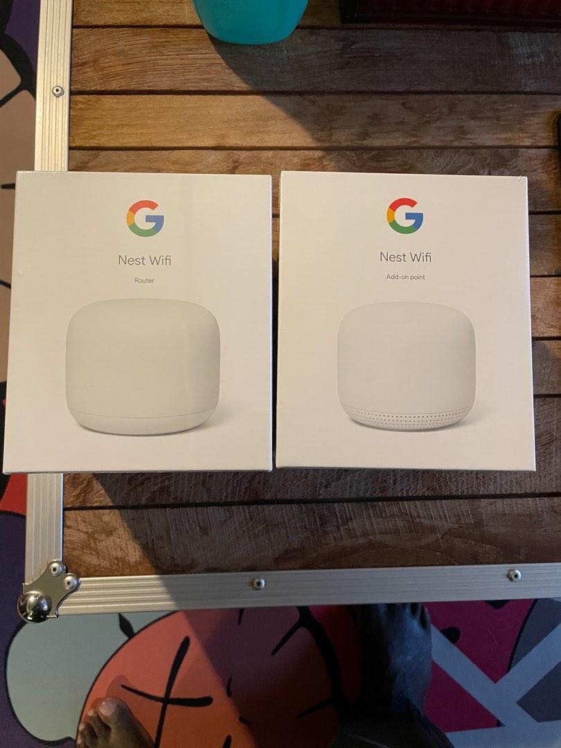 Google router and Wi-Fi mesh with Google voice, Computers & Tech, Parts ...