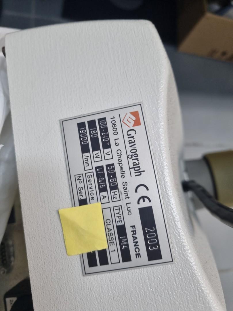 Gravograph engraving machine IM4, Computers & Tech, Office & Business ...