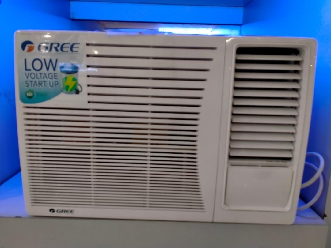 GREE WINDOW TYPE WITH REMOTE, TV & Home Appliances, Air Conditioning ...