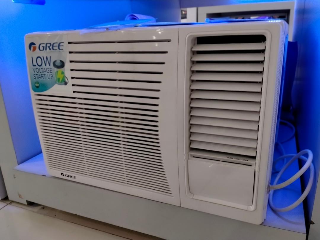 GREE WINDOW TYPE WITH REMOTE, TV & Home Appliances, Air Conditioning ...