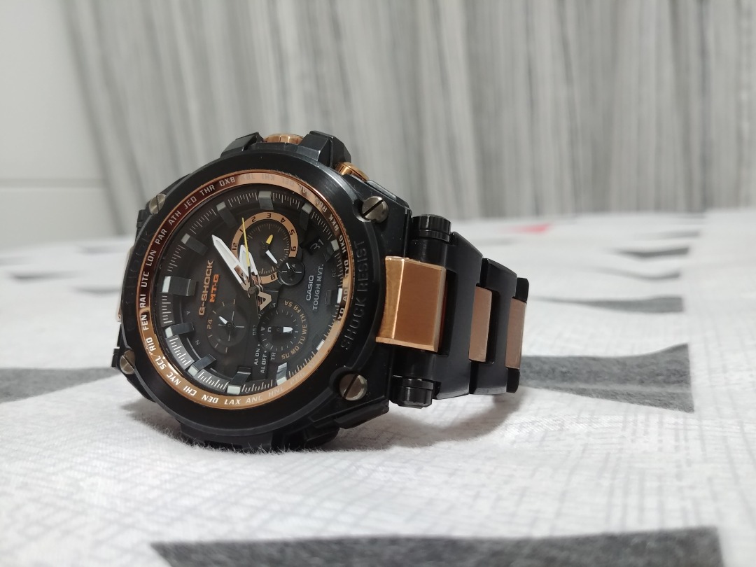 G-Shock MTG-S1000BD-5AER ( 2015 rose gold rare MTG series, full set ...
