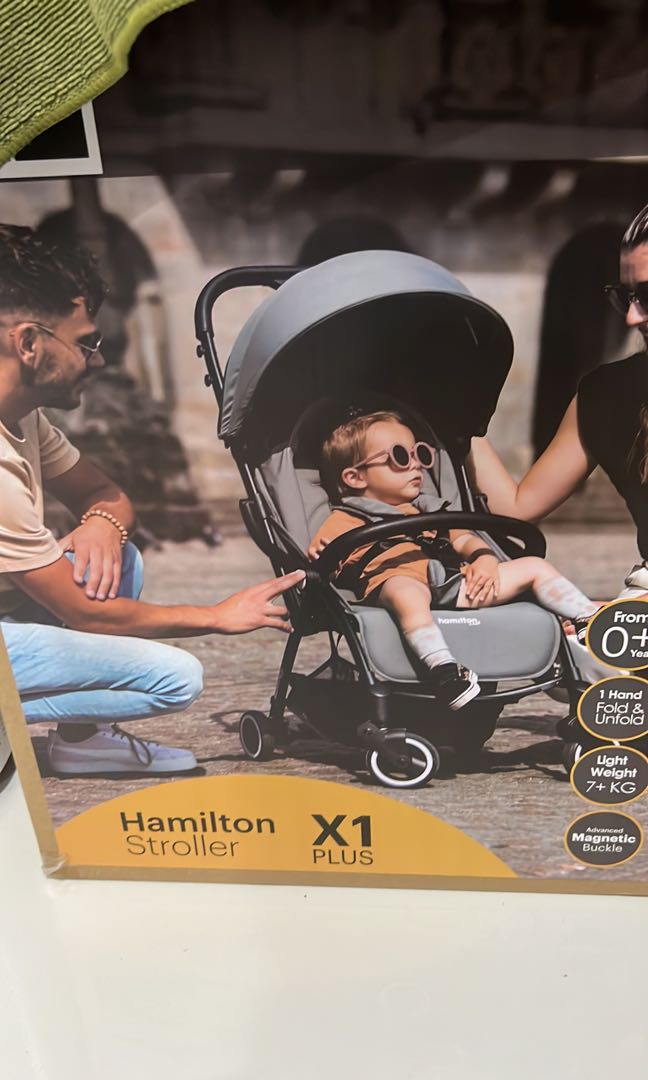 Hamilton X1 plus black color, Babies & Kids, Going Out, Car Seats on ...