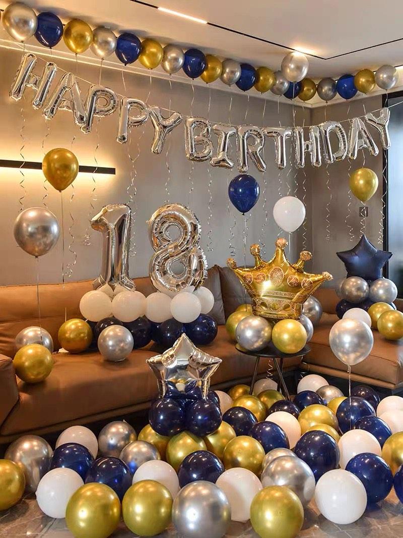 [Cheapest in town] Happy Birthday Party Balloon Decoration #2, Hobbies ...