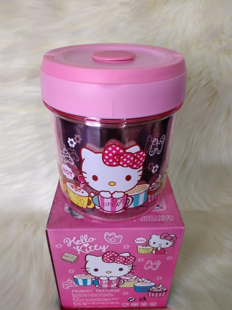 Hello Kitty Lunch box/ Food keeper, Furniture & Home Living ...