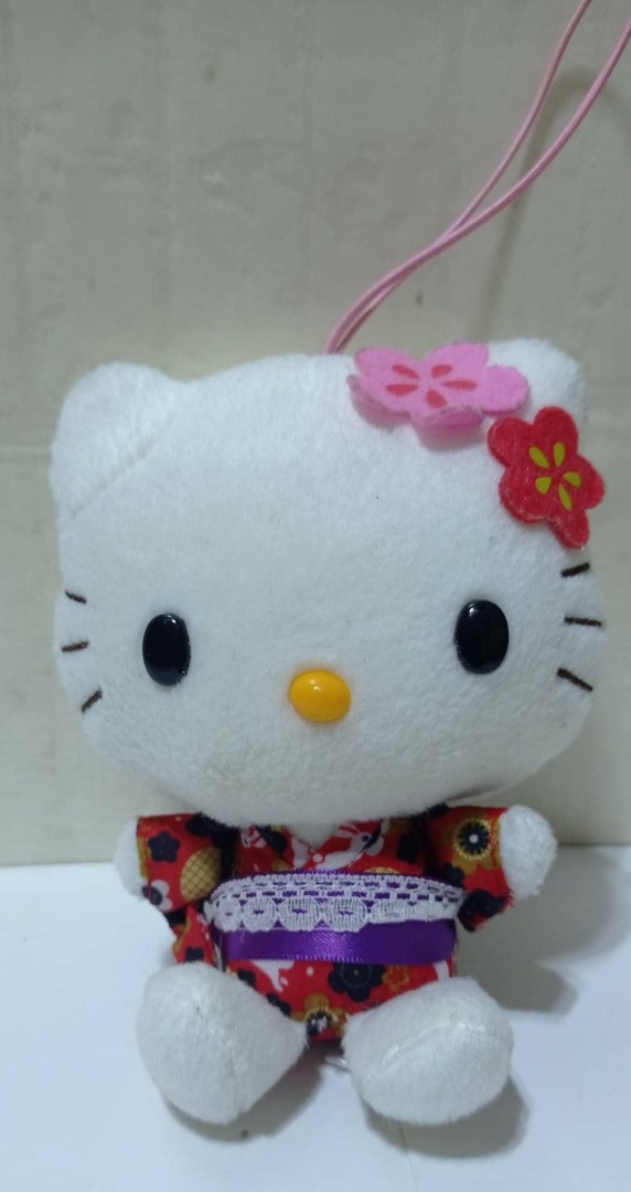 Hello Kitty Sakura Stuff Toy Mascot Eikoh, Hobbies & Toys, Toys & Games ...