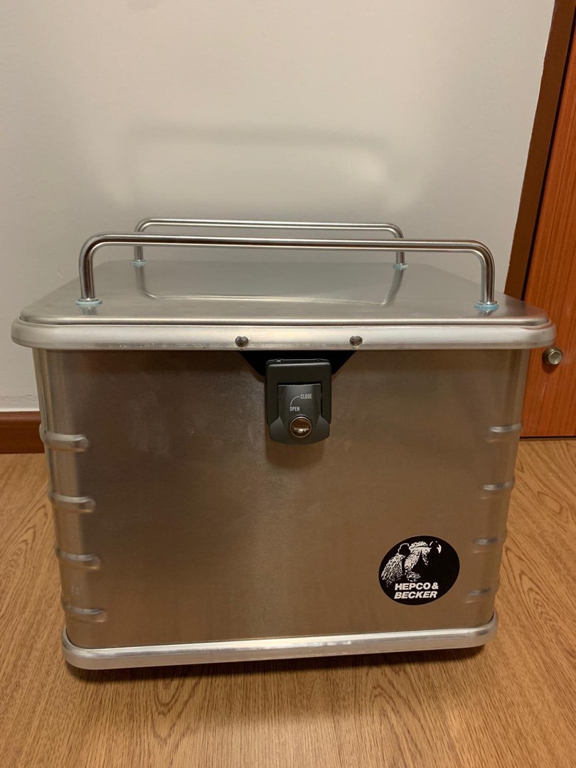 Hepco Becker Alu Topbox 35L, Motorcycles, Motorcycle Accessories on ...