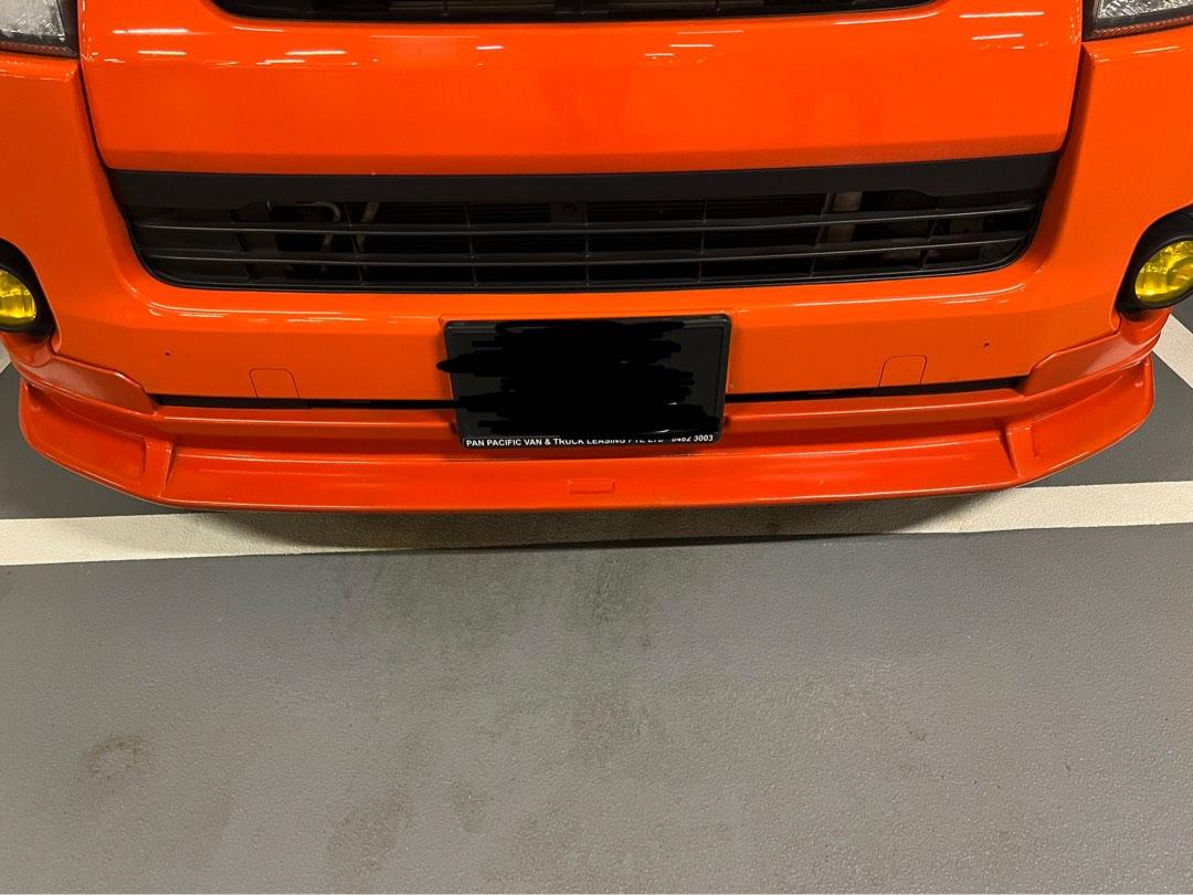 Hiace front lip, Car Accessories, Accessories on Carousell
