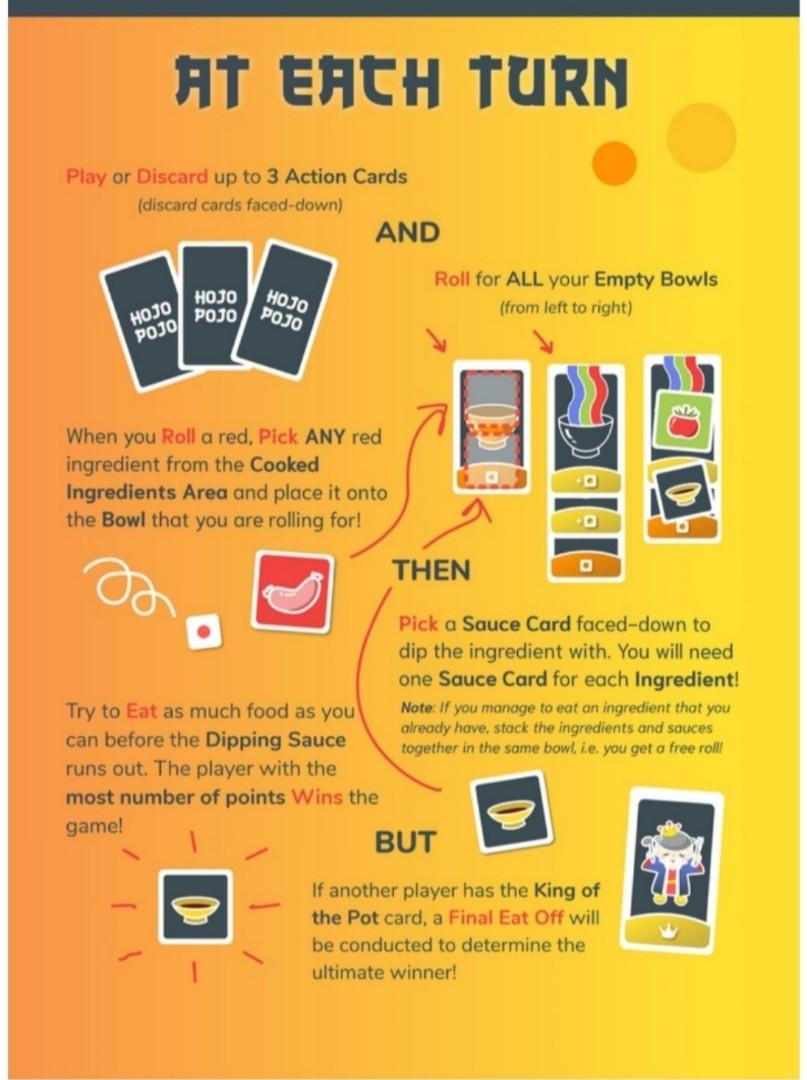 Hojo Pojo board game (Kickstarter), Hobbies & Toys, Toys & Games on ...