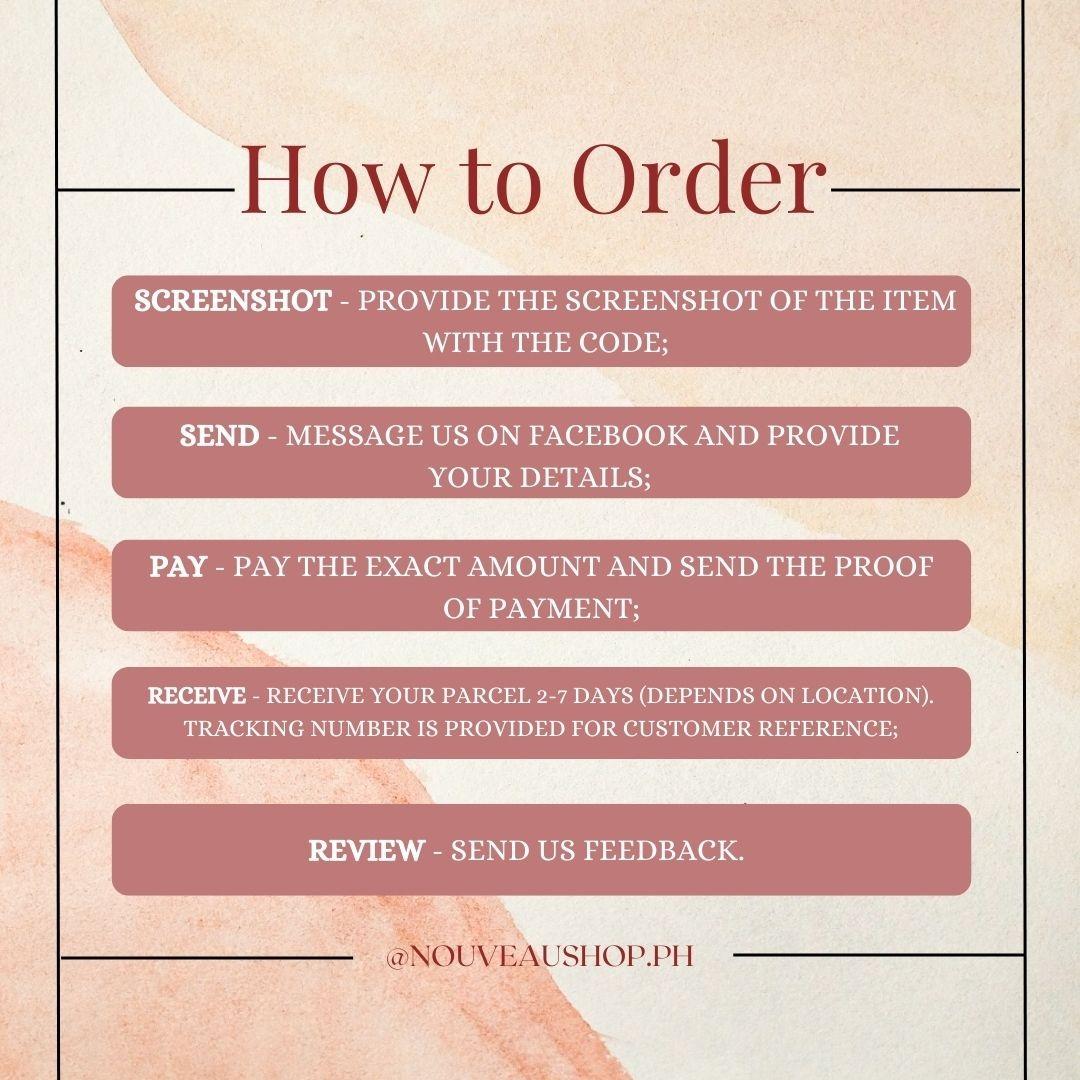 How to Order, Shop Rules and Shop Reminders, Announcements on Carousell