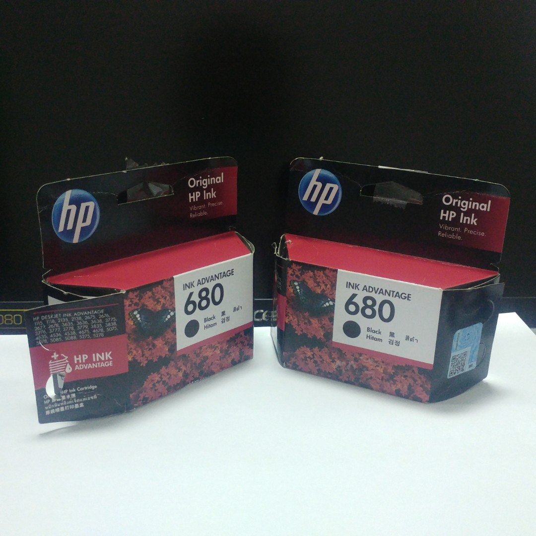 HP 680 Black ink, Computers & Tech, Parts & Accessories, Other ...