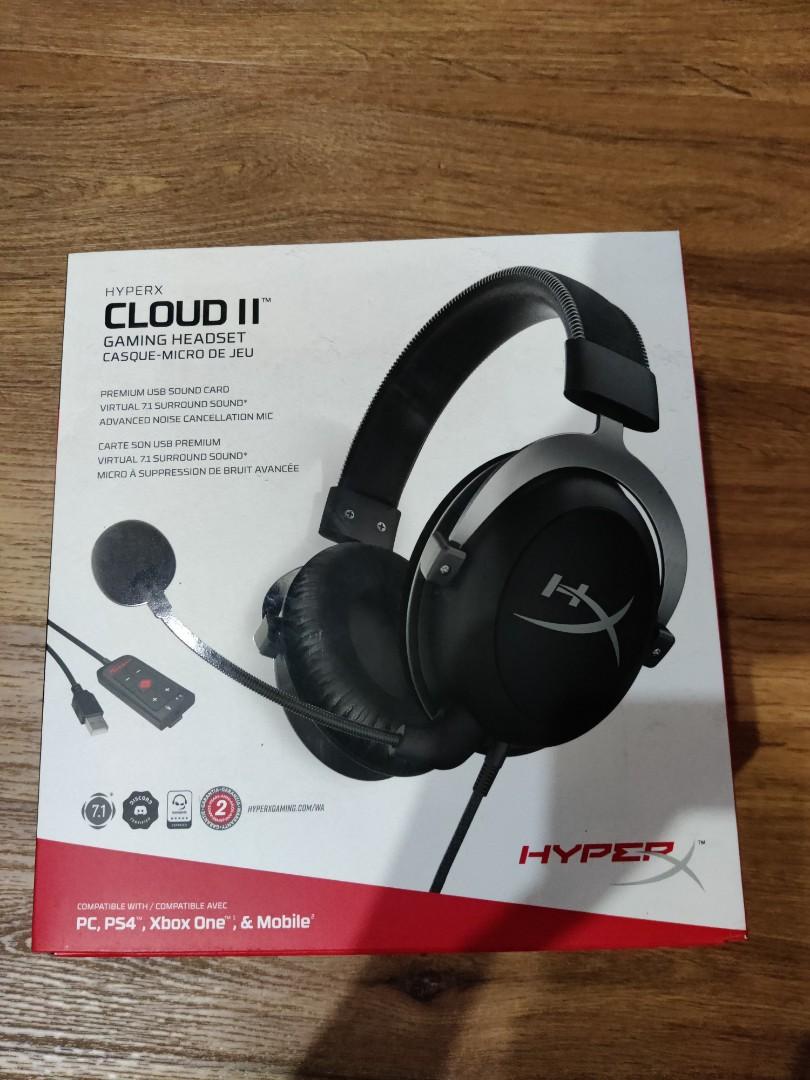 Hyper X cloud 2 headset, Audio, Headphones & Headsets on Carousell