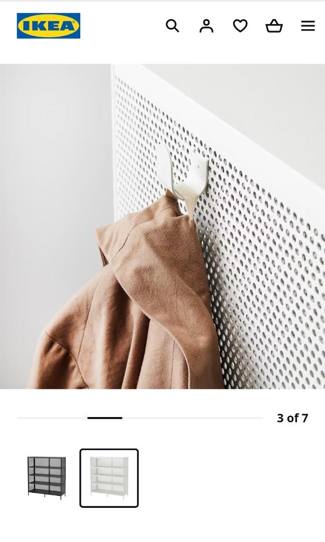 Ikea BEKANT Heavy duty Shelving unit bookshelf, white, 121x134 cm ...