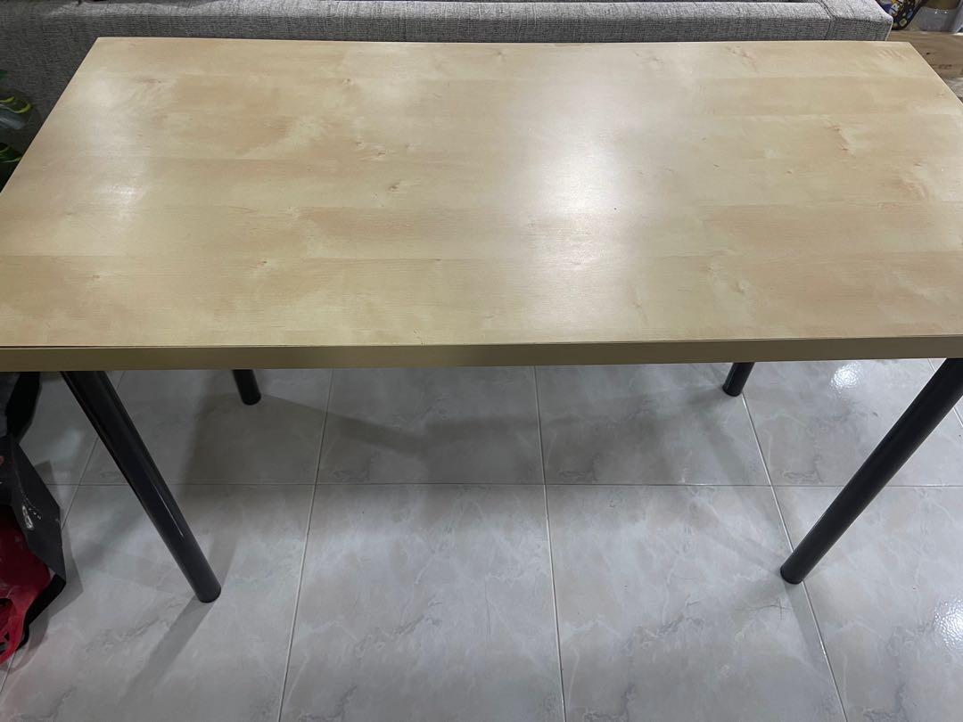 Ikea Linnmon Table 120cm, Furniture & Home Living, Furniture, Tables ...