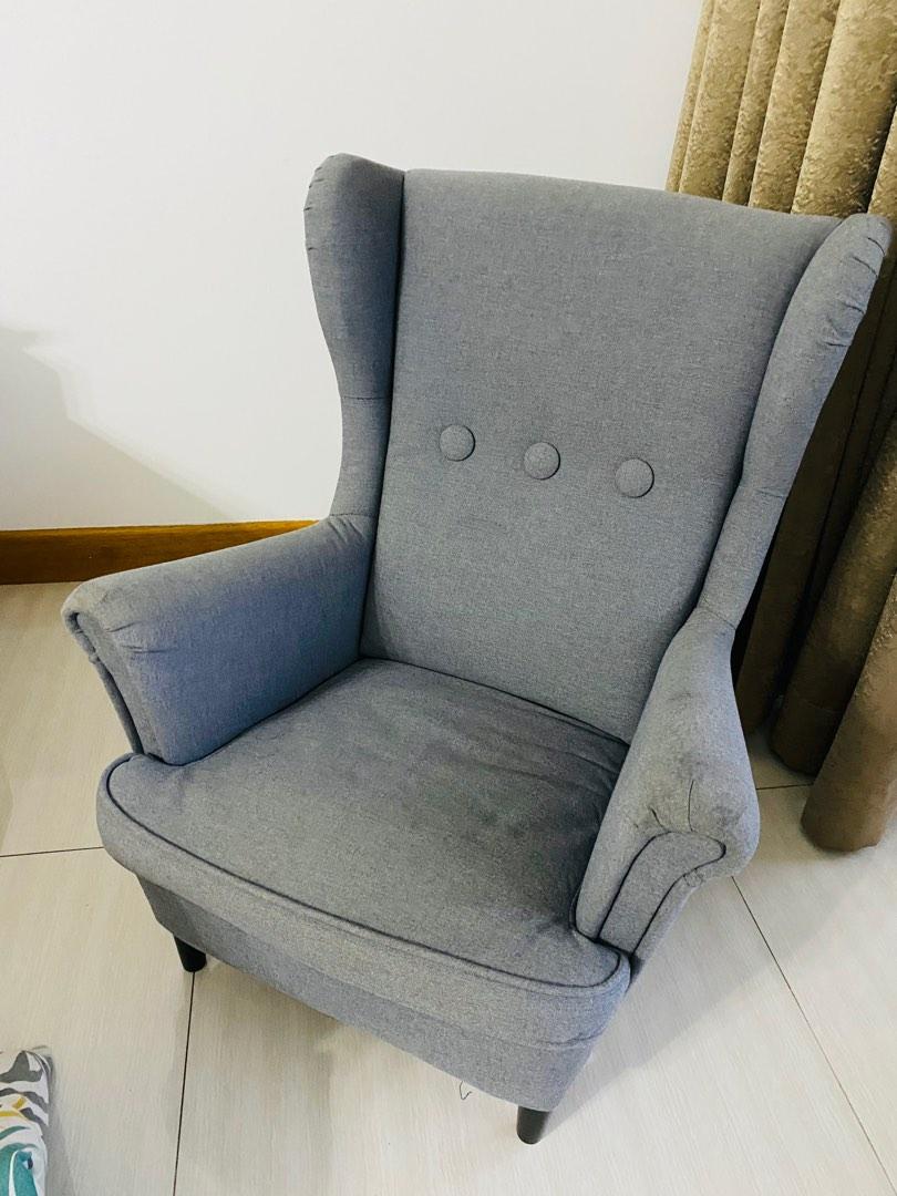 Ikea STRANDMON kids armchair, Babies & Kids, Baby Nursery & Kids ...