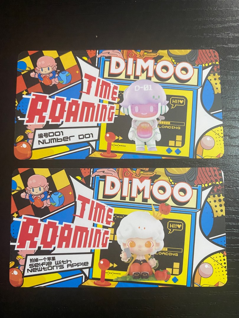 INSTOCK Popmart Dimoo Time Roaming Newton’s Apple, Hobbies & Toys, Toys ...