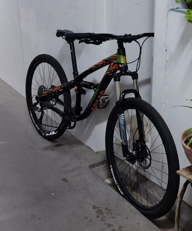 Java furia full suspension 27.5inch, Sports Equipment, Bicycles & Parts ...