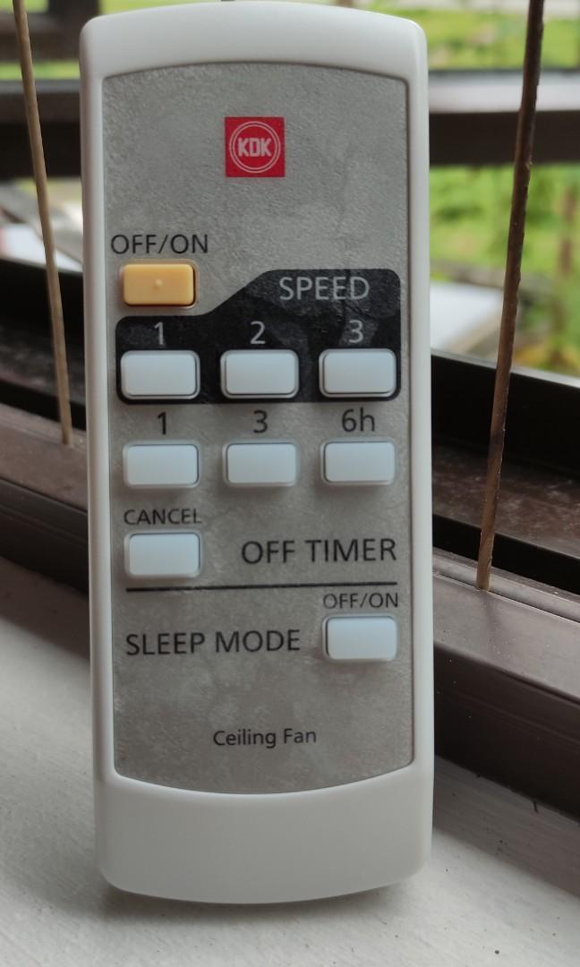KDK Ceiling Fan Remote Control K11Z1 KDK M11SU KDK R48SP M56QR M56SR ...