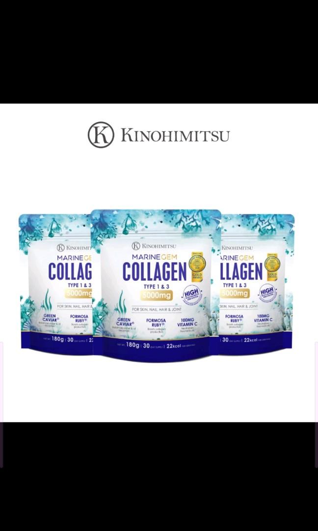 Kinohimitsu Collagen, Health & Nutrition, Health Supplements, Health ...