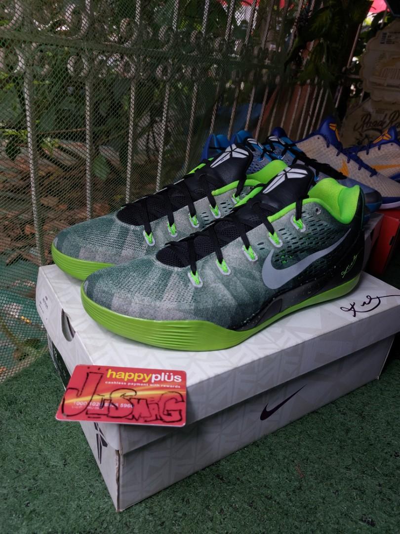 Kobe 9 low em prm "gorgeo green", Men's Fashion, Footwear, Sneakers on ...