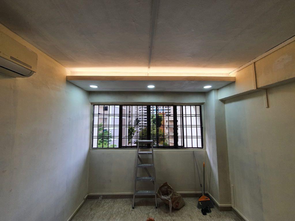 L box False ceiling & Partition walls Direct Contractor, Home Services ...