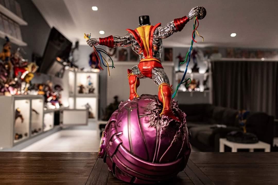 [LAST LEVEL] COLOSSUS Chrome vs. SENTINEL Statue, Hobbies & Toys, Toys ...