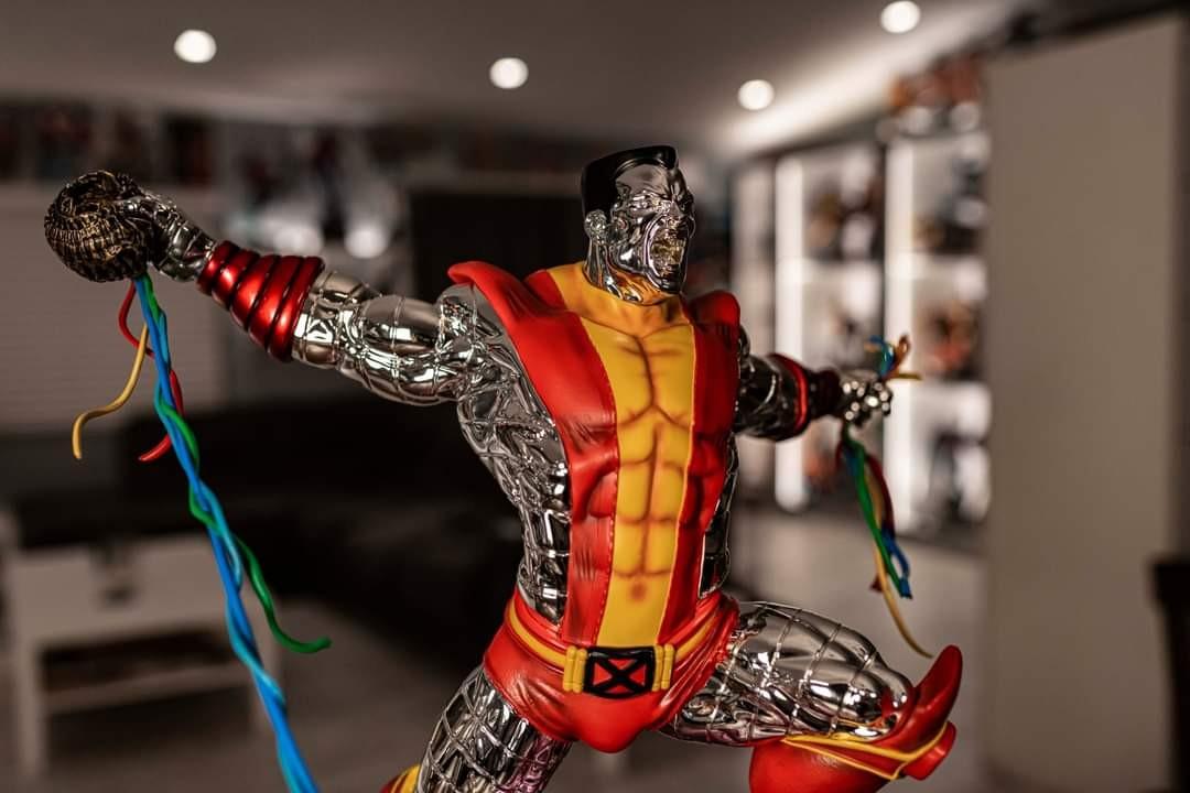 [LAST LEVEL] COLOSSUS Chrome vs. SENTINEL Statue, Hobbies & Toys, Toys ...