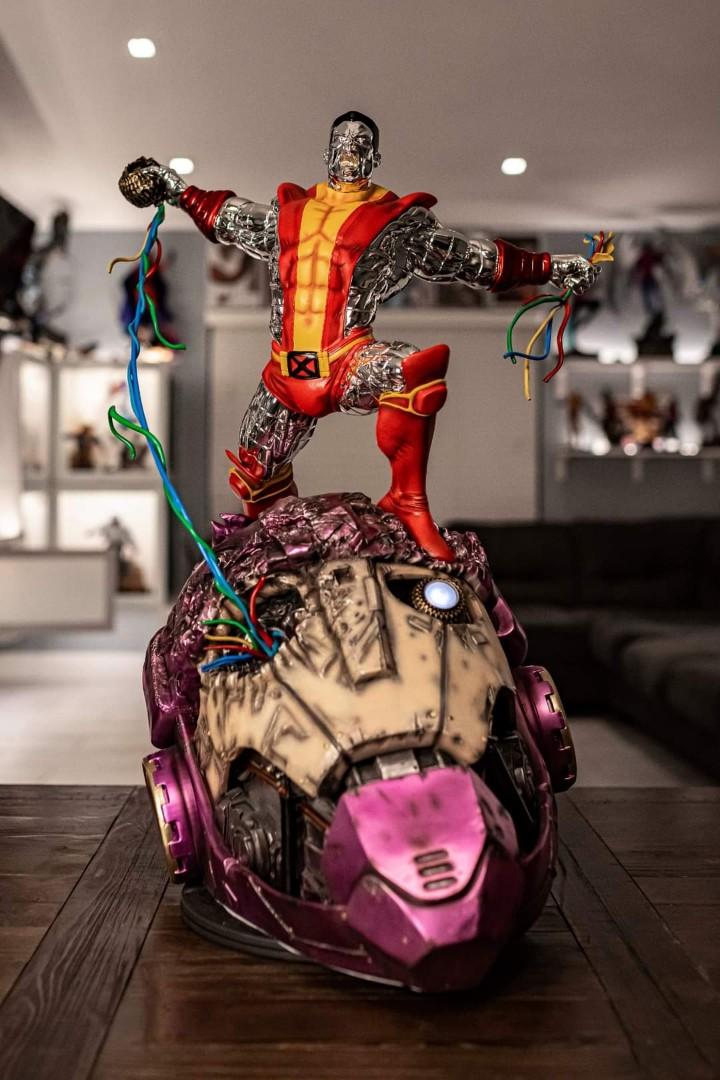 [LAST LEVEL] COLOSSUS Chrome vs. SENTINEL Statue, Hobbies & Toys, Toys ...