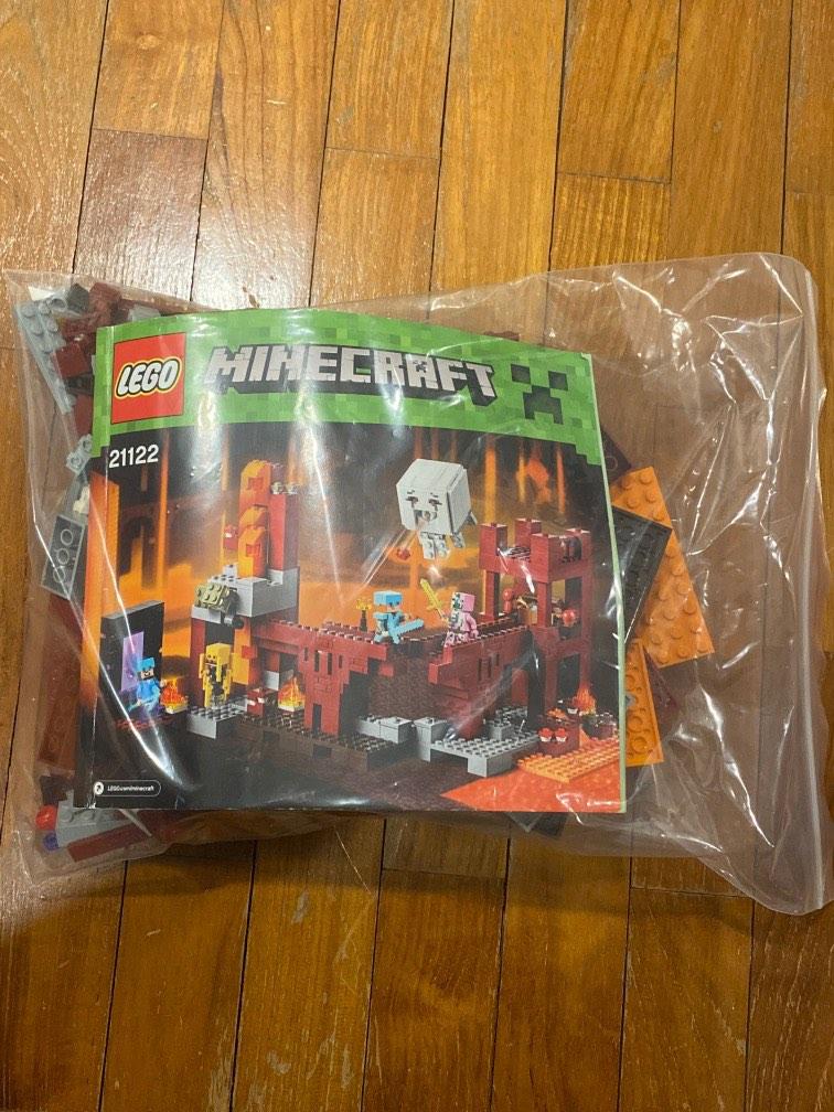 Lego Minecraft The Nether Fortress 21122, Hobbies & Toys, Toys & Games ...