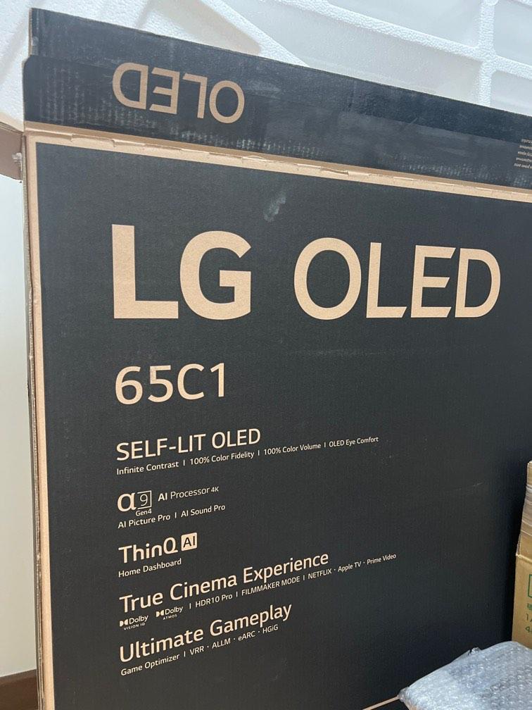 LG 65C1 - box only, TV & Home Appliances, TV & Entertainment, TV on ...