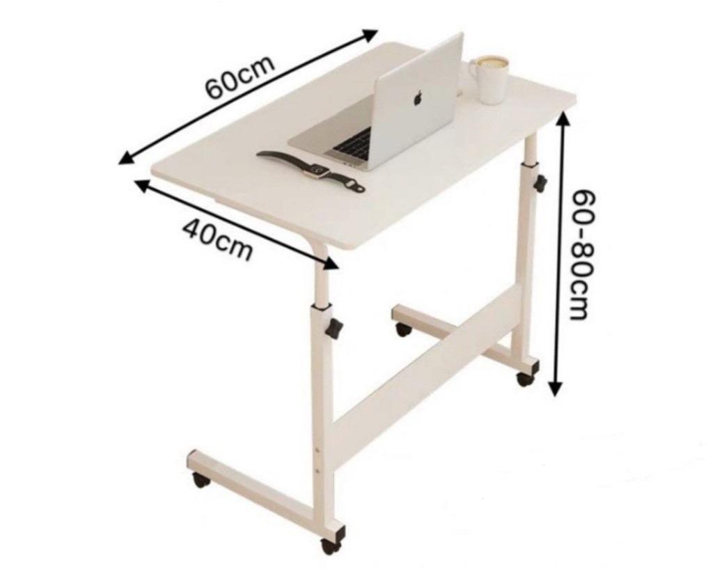 Lifting Laptop Desk / Height adjustable Portable Table/ Bedside Table ...