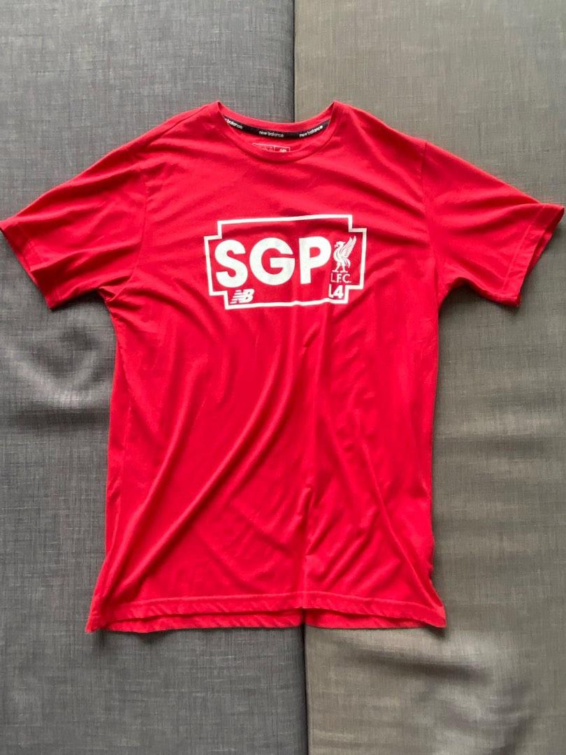 liverpool new balance sgp tee, Men's Fashion, Tops & Sets, Tshirts ...