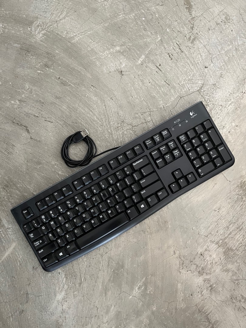 Logitech K120 Keyboard, Computers & Tech, Parts & Accessories, Computer ...